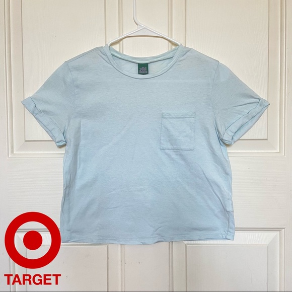 wild fable | Tops | Target Wild Fable Light Blue Boxy Tshirt | Poshmark